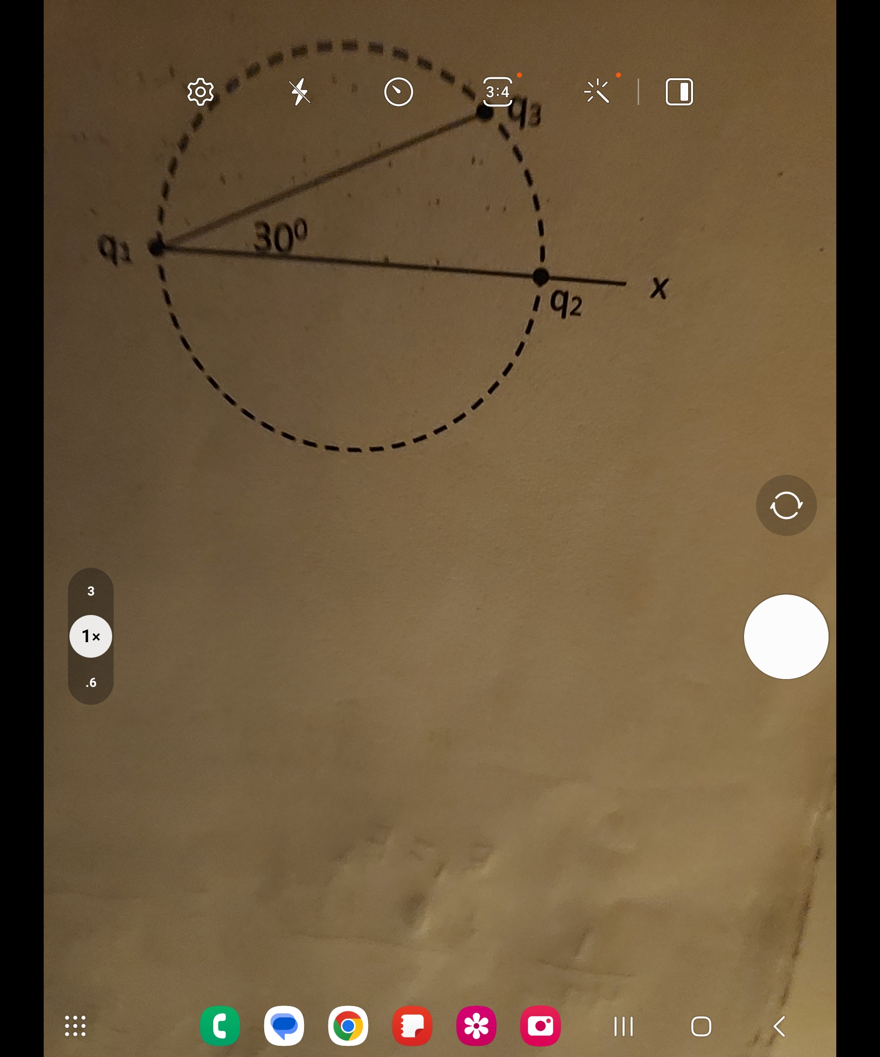 Solved Three-point charges q1(4.0uC), q2(2.0uC) and q3(1 | Chegg.com