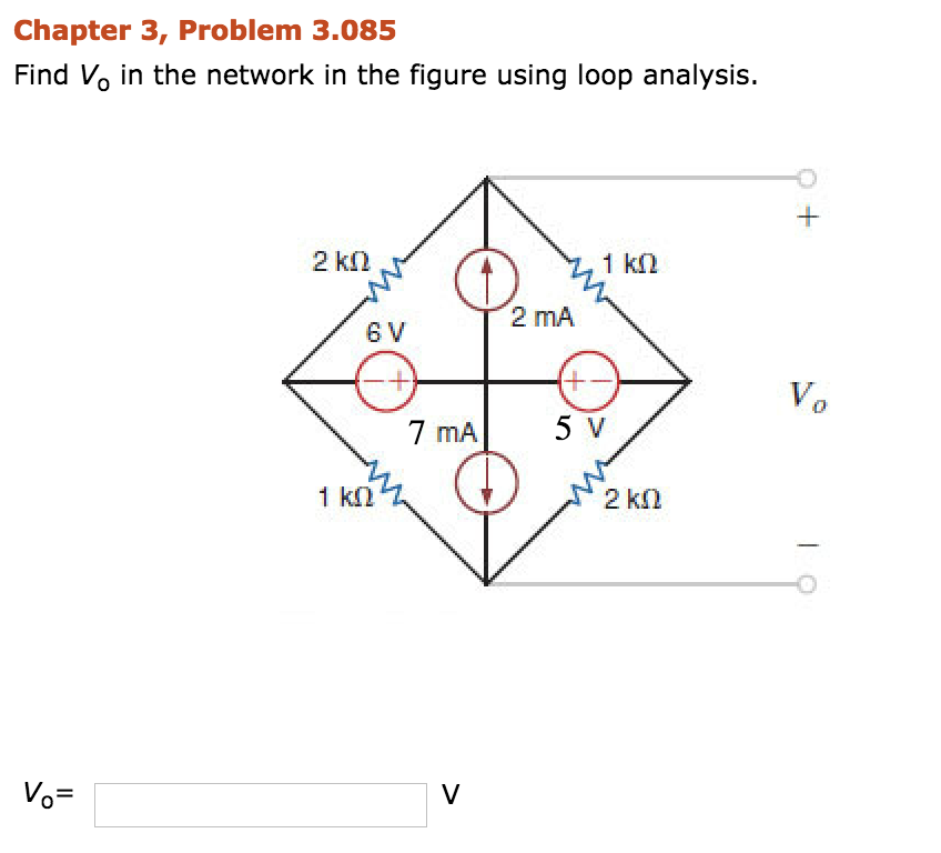 Solved Chapter 3, Problem 3.078 Find Io in the circuit in | Chegg.com