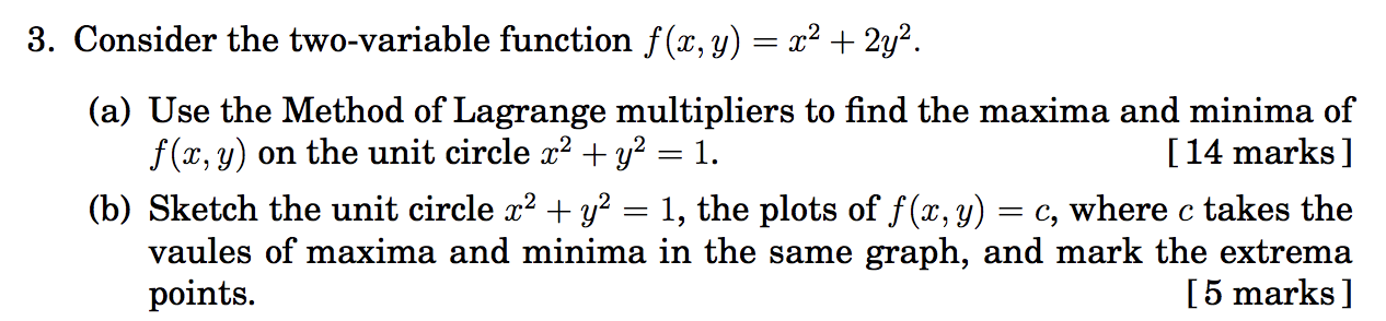 Solved 3. Consider the two-variable function f(x, y) = x2 + | Chegg.com