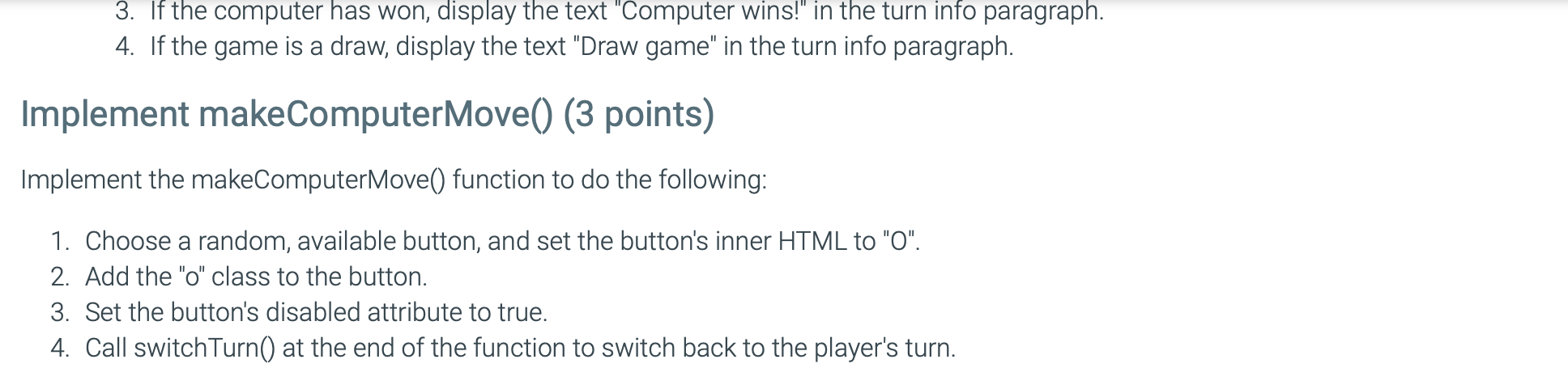 Solved In this lab, you will write JavaScript to implement | Chegg.com