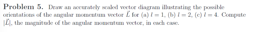 Solved Problem 5. Draw an accurately scaled vector diagram | Chegg.com