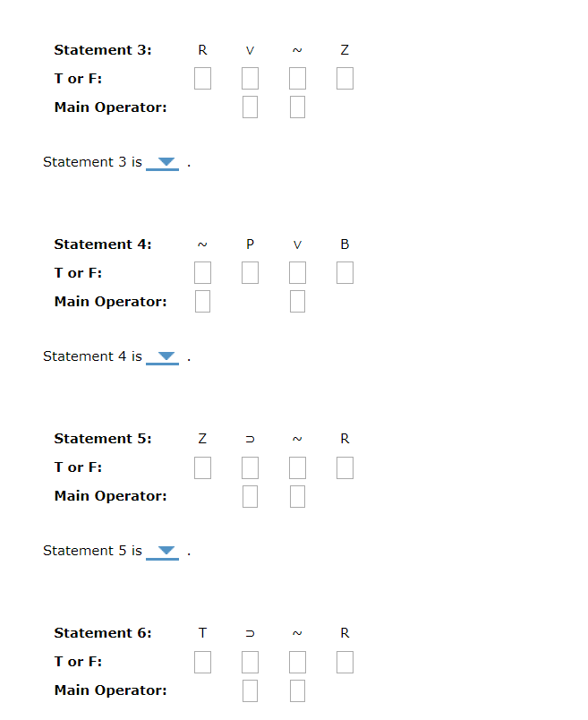 Solved Calculate the truth value for each compound | Chegg.com