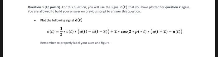 Solved USE MATLAB: nevermind, Chegg sucks at allowing to | Chegg.com