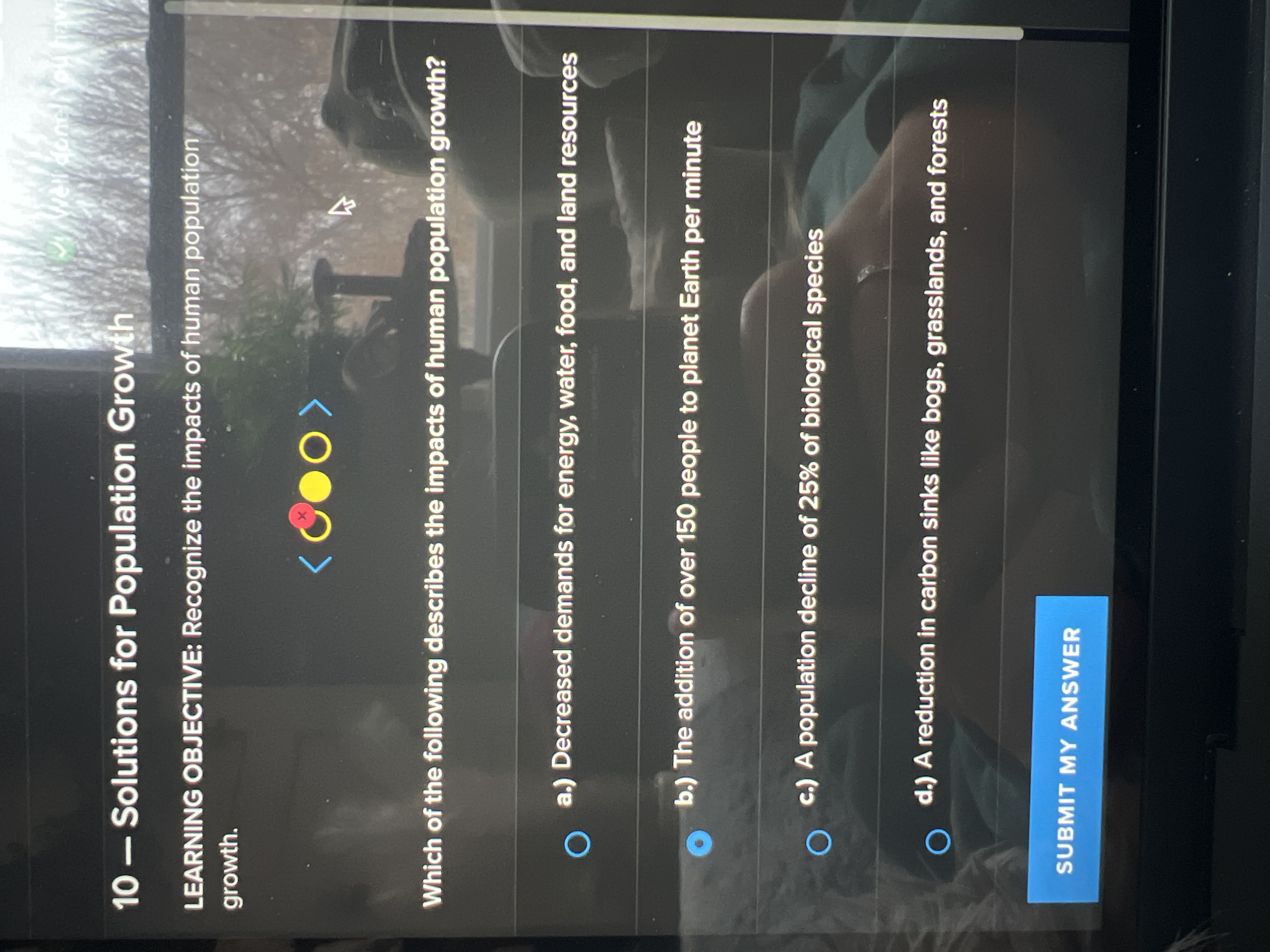 Solved 10 - ﻿Solutions for Population GrowLEARNING | Chegg.com