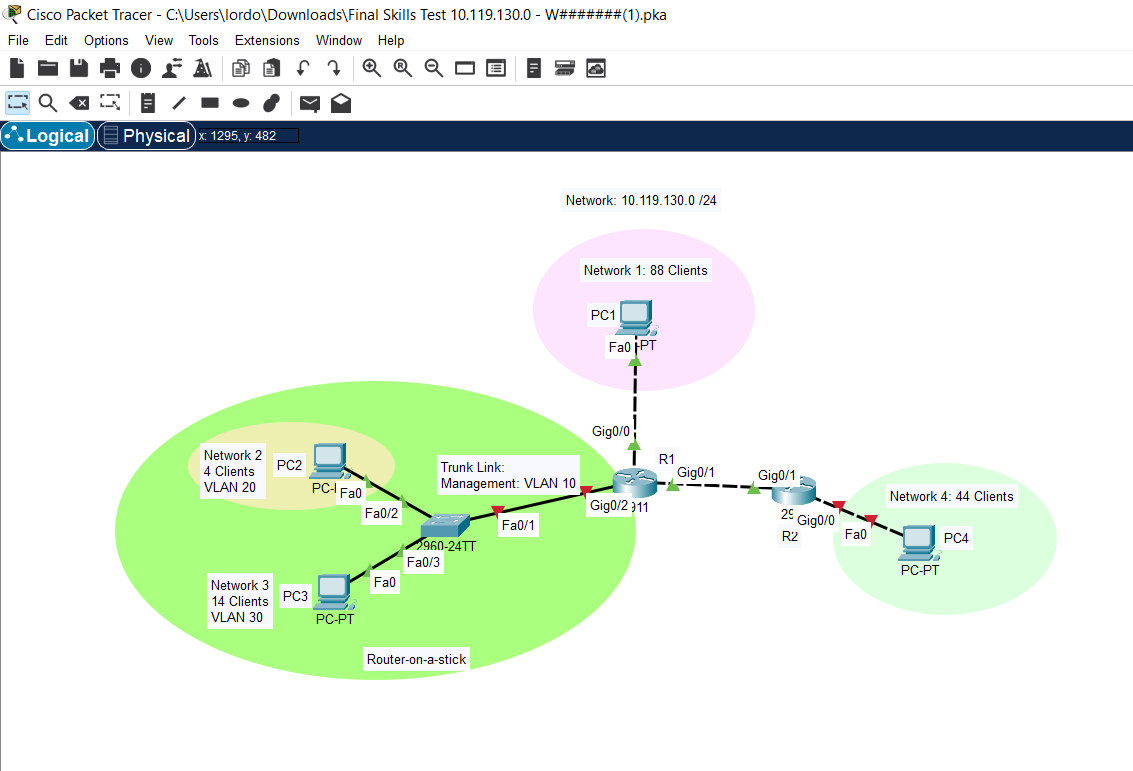 Solved Cisco Packet Tracer - C:\Users\lordo\Downloads\Final | Chegg.com