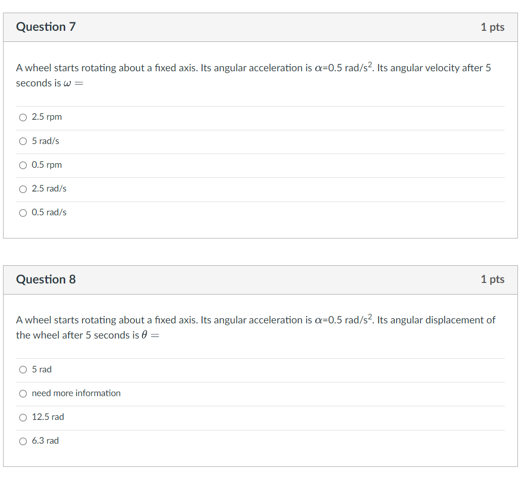 Solved Please answer questions 7 ﻿and 8!! ﻿Answer choices | Chegg.com
