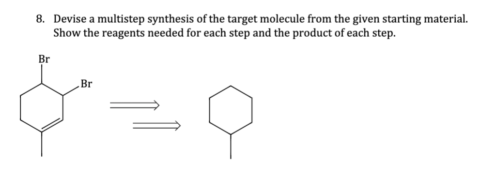 Solved Devise a multistep synthesis of the target molecule | Chegg.com