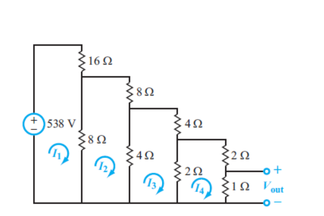 Solved Using the circuit above, use the by-inspection method | Chegg.com