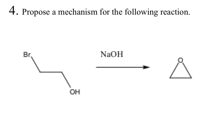 Solved 4. Propose a mechanism for the following reaction. | Chegg.com