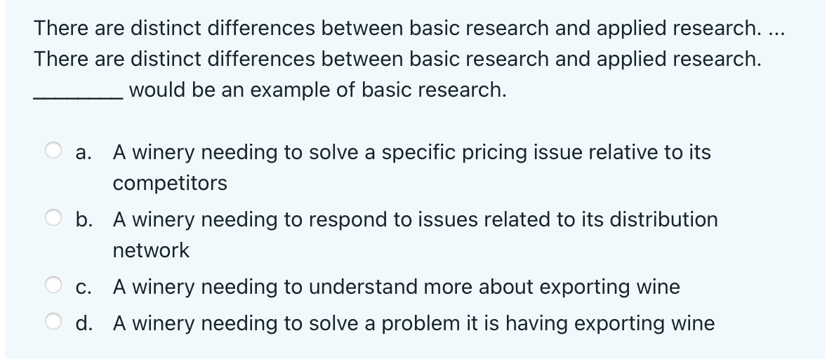 [Solved]: There are distinct differences between basic res