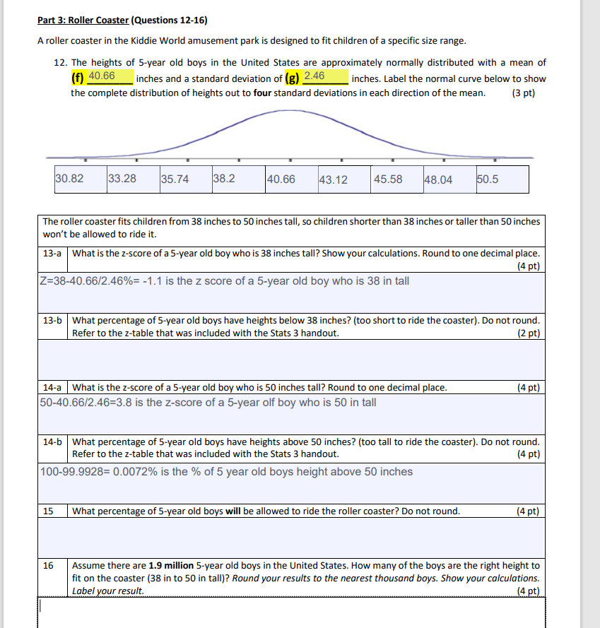 Solved Part 3: Roller Coaster (Questions 12-16)A roller | Chegg.com