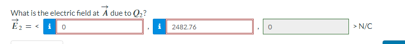 Solved Two small charged objects are located as shown in the | Chegg.com