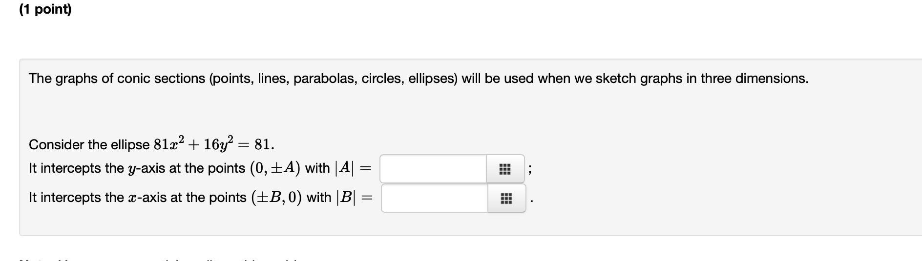 Assignmento: Problem 15 (1 point) Match the equations | Chegg.com