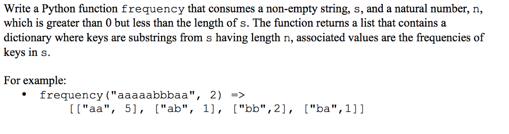 Solved NO helper functions are allowed for this assignment | Chegg.com