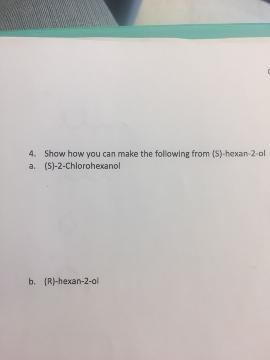 Solved Show how you can make the following from | Chegg.com