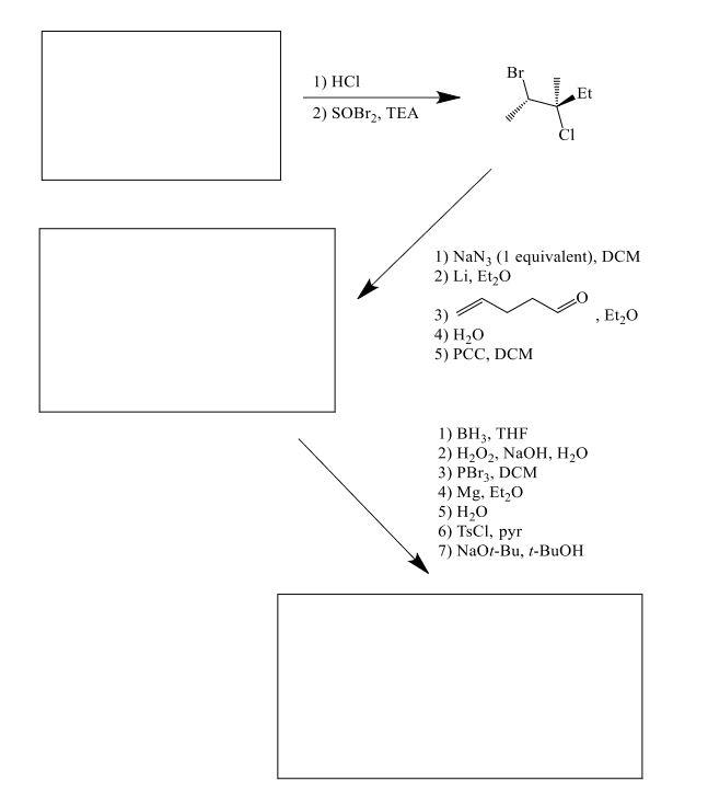 Solved Fill in the missing reactants/reagents and products | Chegg.com