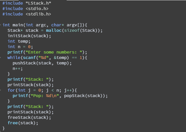 #include "LStack.h" void initStack(Stack * s) { /* | Chegg.com