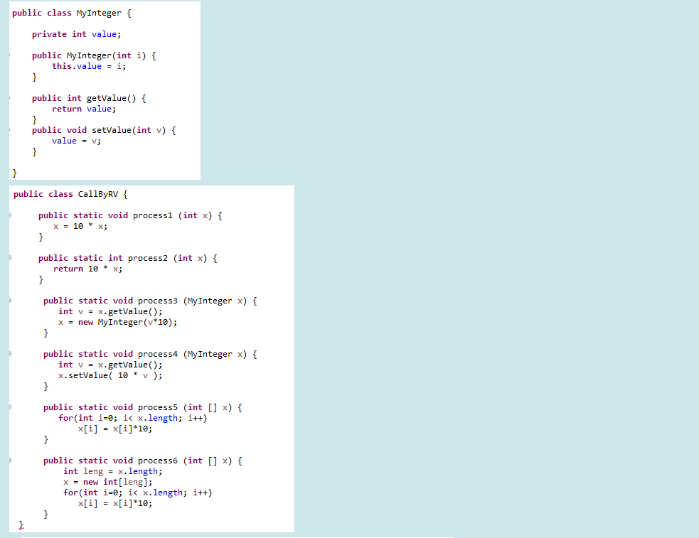 Solved Public Class Myinteger Private Int Value Public 