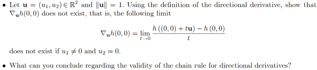 Solved . Let f : C Rm → Rn and g : V C Rn- Rk, where is open | Chegg.com