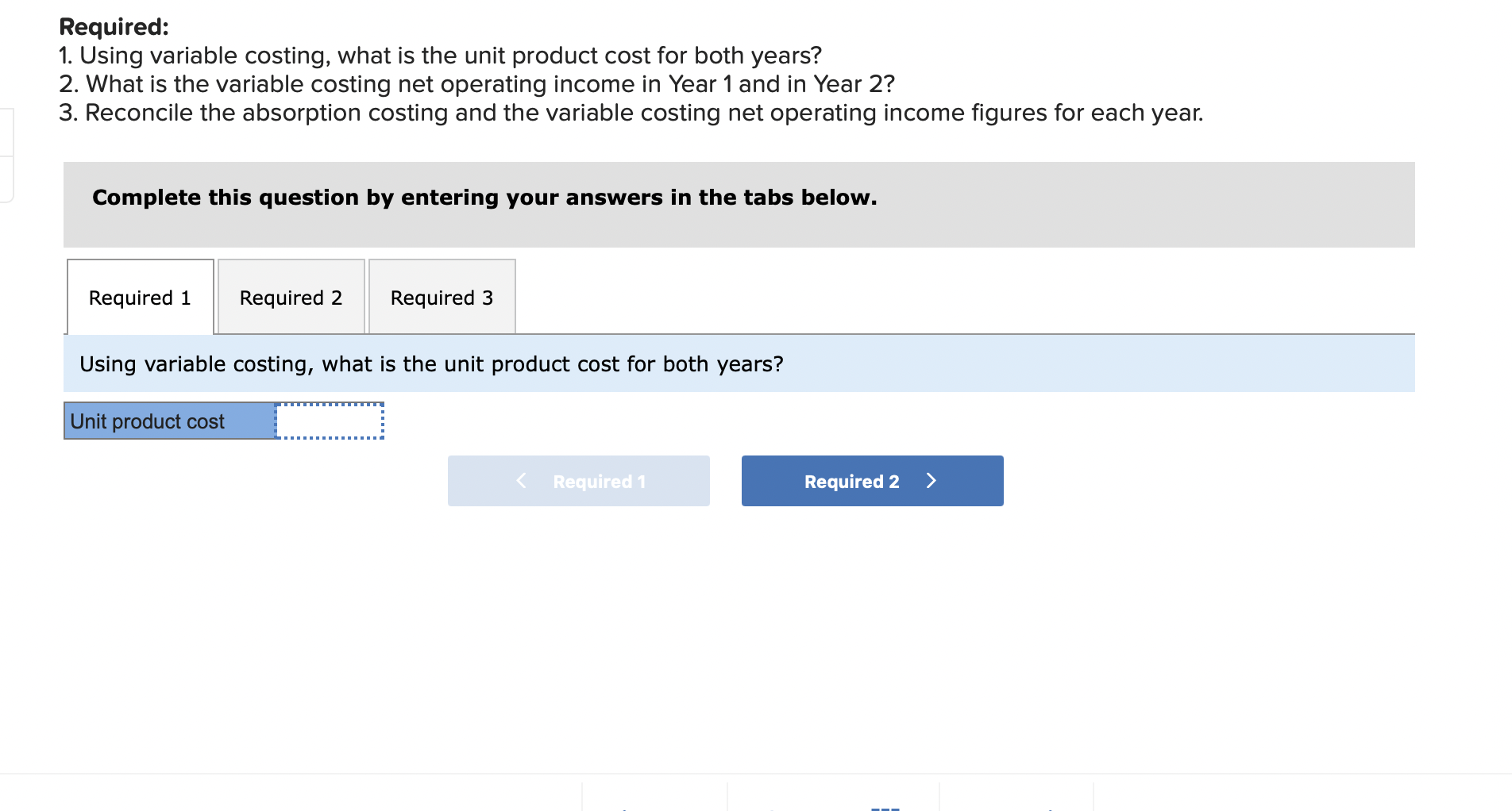 Solved Check my work Problem 6-19 (Algo) Variable Costing | Chegg.com
