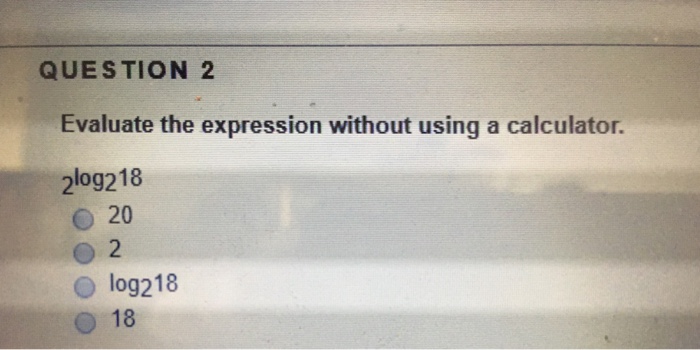 Solved Evaluate the expression without using a calculator. | Chegg.com