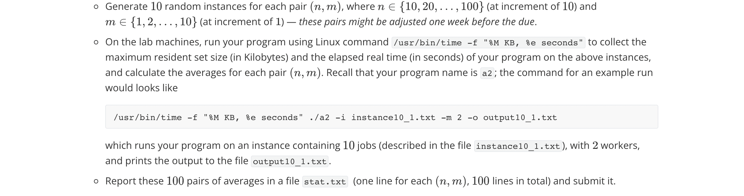 Solved Assignment #2 There are two optional assignments, | Chegg.com