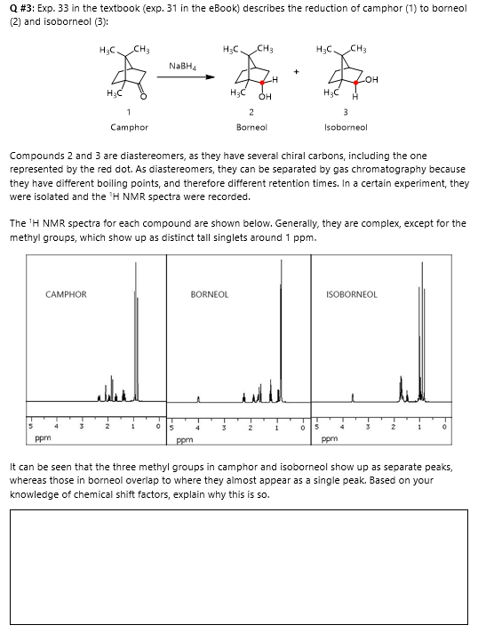 Solved Q #3: Exp. 33 in the textbook (exp. 31 in the eBook) | Chegg.com