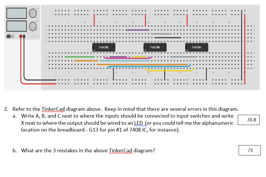 Solved MY 23 40 50 74HC08 74HC00 74HC04 15 20 50 2. Refer to | Chegg.com