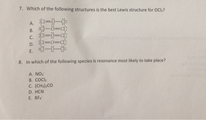 Lewis Structure For (ch3)2co