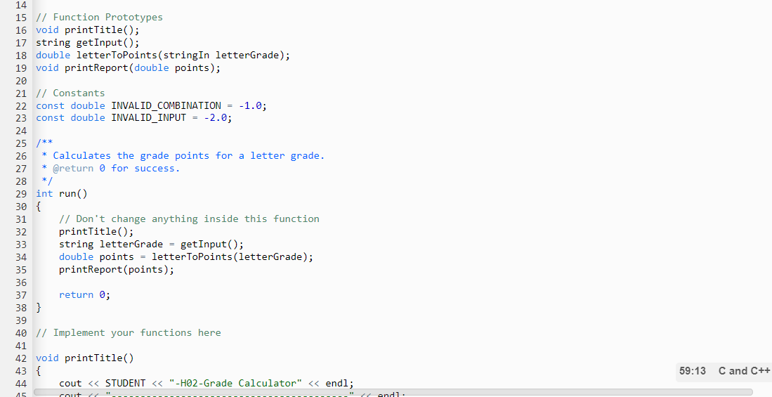 Solved Letter grades are A B C D and F, possibly followed by | Chegg.com