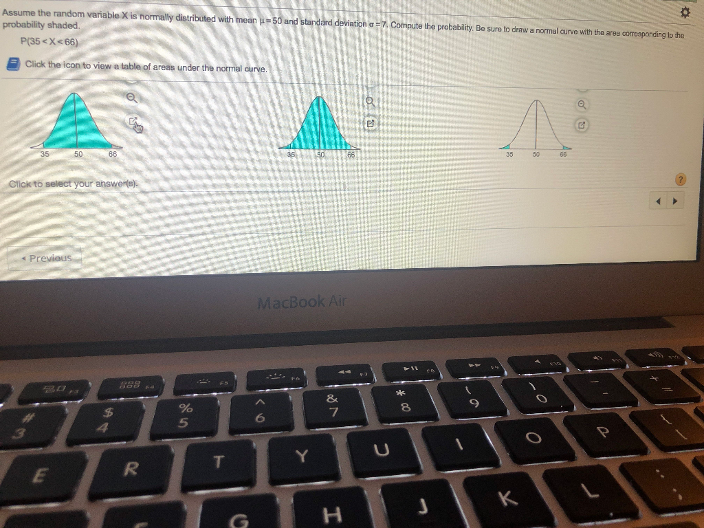 Solved Which of the following normal curves corresponds to | Chegg.com