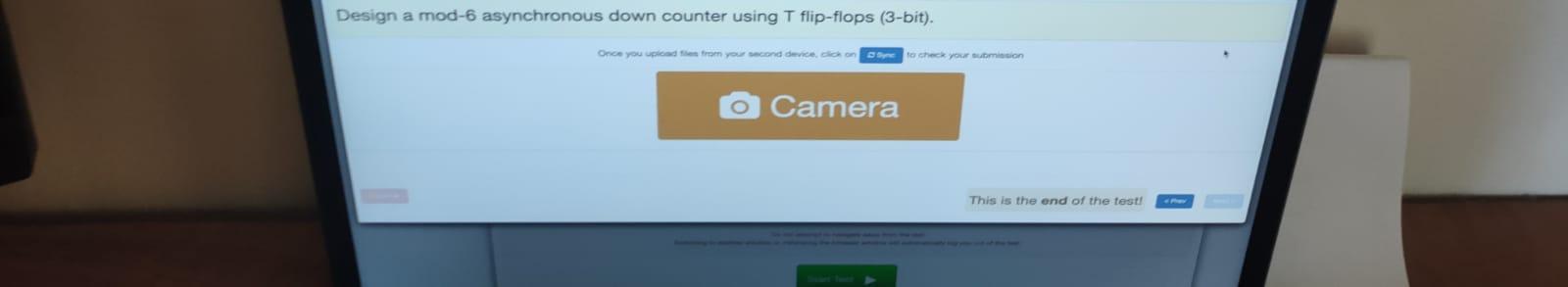Solved Design a mod-6 asynchronous down counter using T | Chegg.com