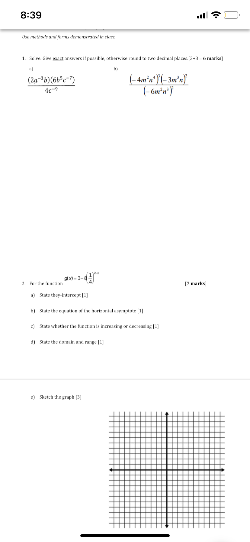 Solved Use methods and forms demonstrated in class. 1. | Chegg.com