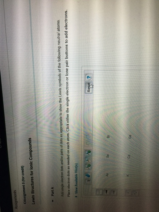 Solved Lewis Structures for lonic Compounds single electron | Chegg.com