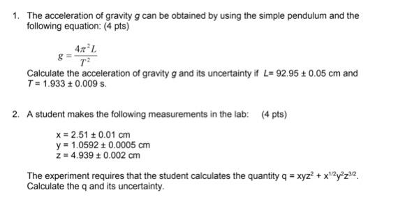 Solved Need Help On Number 1 And Two Please Im Not Sure If 