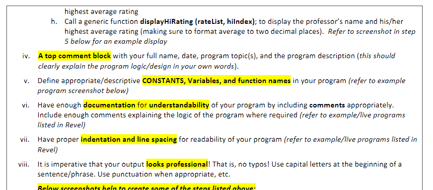 Solved (CH9) Program Assignment Instructions Last Changed: | Chegg.com