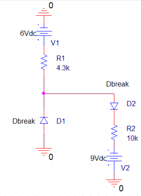 Solved Determine The Current Through Diode D1 Id1 The