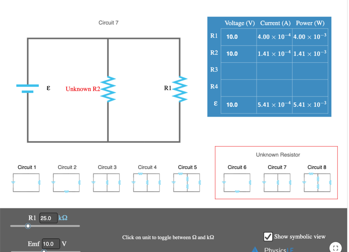 Solved Solve for the unknown resistance R2 in the circuit. | Chegg.com