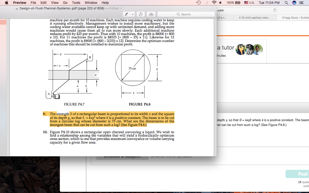 Solved 《 Preview File Edit View Go Tools Window Help -100% E | Chegg.com
