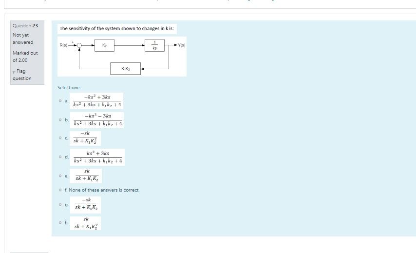 Solved Question 21 If all closed-loop poles of a system are | Chegg.com