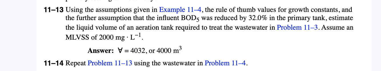 11-13 Using the assumptions given in Example 11-4, | Chegg.com