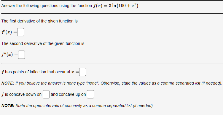 Solved Answer the following questions using the function | Chegg.com