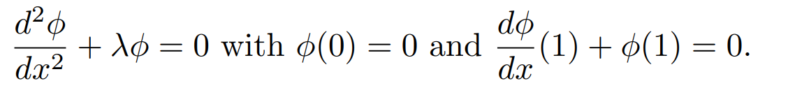 Solved 1) Use the Rayleigh quotient to obtain a (reasonably | Chegg.com