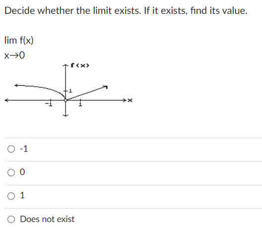 Solved Decide whether the limit exists. If it exists, find | Chegg.com
