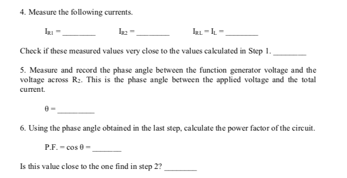 Solved Objectives: To calculate powers in an AC circuit. To | Chegg.com
