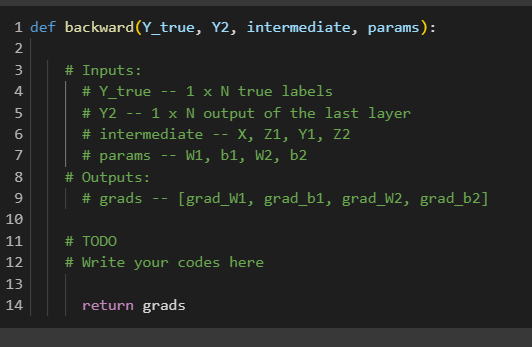 Solved Now We Will Implement The Backpropagation Step For 