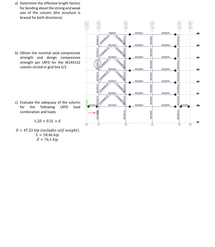 Solved Problem 2 (50 points) The lateral force resisting | Chegg.com