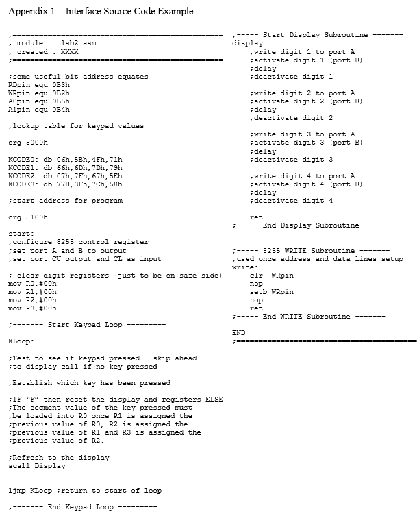Solved 1 Overview The purpose of this final experiment is to | Chegg.com
