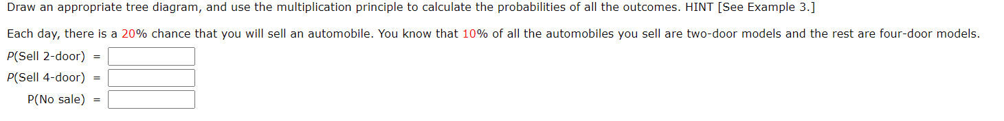 Solved Draw an appropriate tree diagram, and use the | Chegg.com