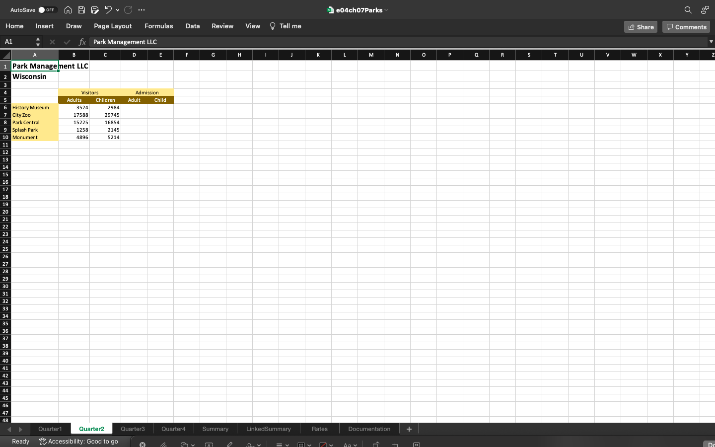 When worksheets are grouped, what you do to one | Chegg.com